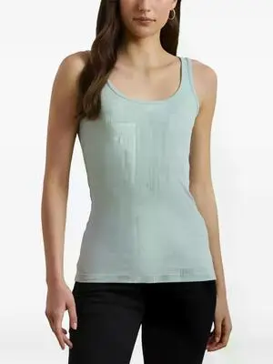 Ralph Lauren Ribbed-knit Tank Top - Blue