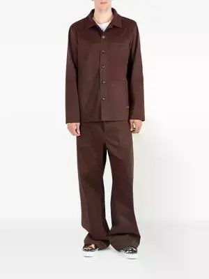 SOCIETE ANONYME Patch-pocket Cotton Jacket