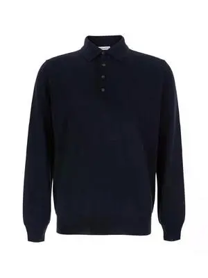 KANGRA Button-fastening Polo Shirt - Blue