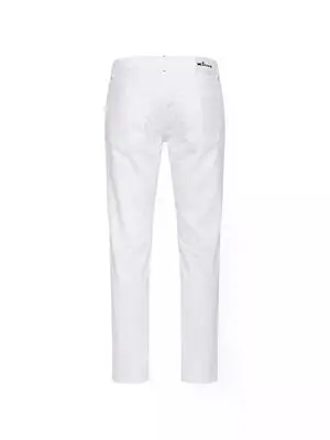 Kiton Logo Patch Jeans