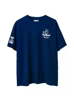 DAMSON MADDER Deli Dog Graphic-print T-shirt - Blue