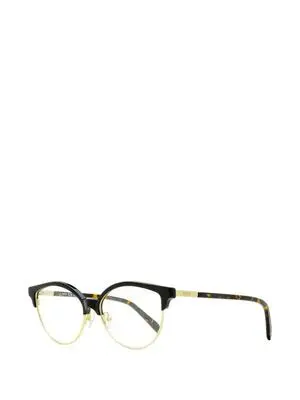 Emilio Pucci Browline Glasses - Black