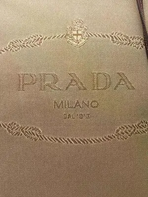 Prada 2010-2026 Canvas Canapa Logo Crossbody Bag