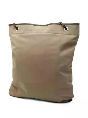 Prada Canapa Logo Crossbody Bag - Neutrals