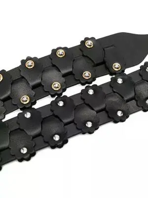 Sandro Flower-embellished Belt