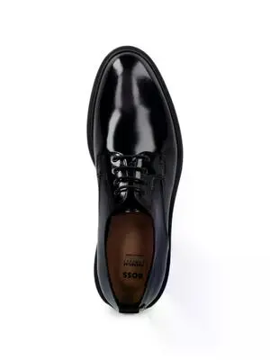 BOSS Polished Leather Derby Shoes