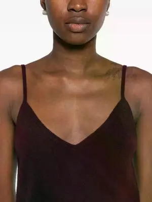 Eric Bompard V-neck Cashmere Tank Top