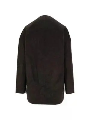 Loulou De Saison Oval-shaped Short Coat - Brown