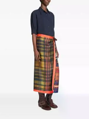 Dries Van Noten Long Wrap Scarf-skirt