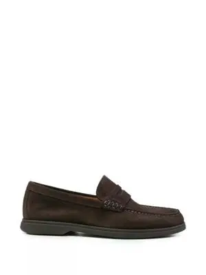 BOSS Suede Slip-on Loafers
