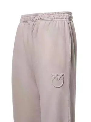 Pinko Logo-embossed Cotton Jersey Track Pants