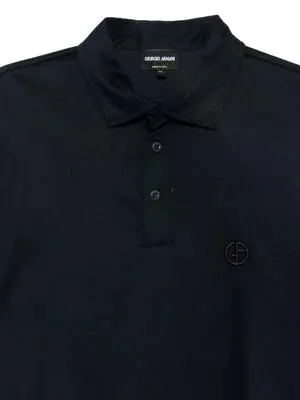 Giorgio Armani Logo-embroidered Polo Shirt