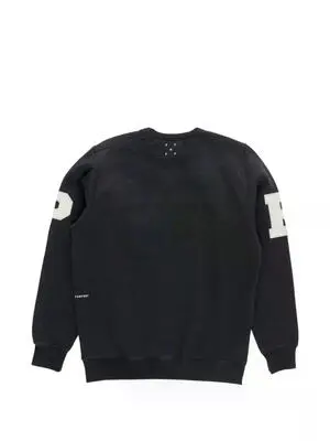 POP TRADING COMPANY Logo Patch Crewneck Sweater