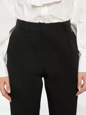 TWINSET Pleated Detail Cropped Trousers