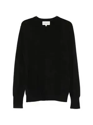 Eric Bompard Crew-neck Cashmere Sweater - Black