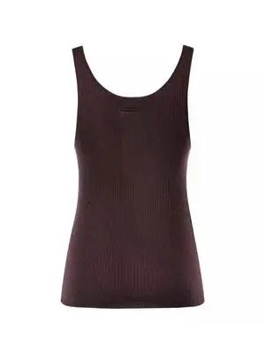 Pinko Ribbed-knit Wool Top