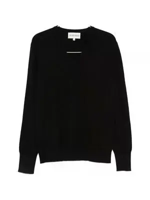 Eric Bompard V-neck Sweater - Black