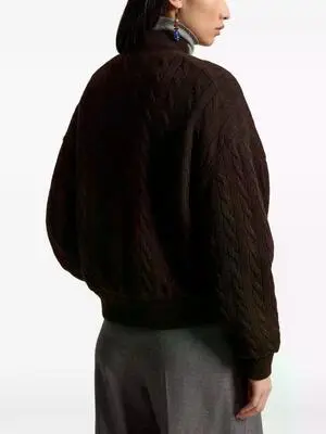 Polo Ralph Lauren Cable-knit Bomber Jacket