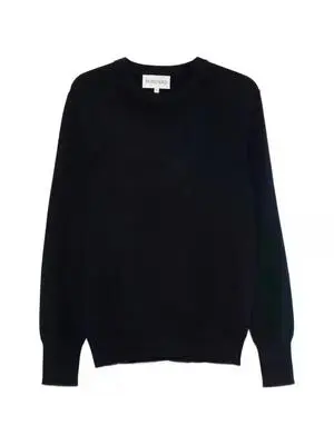 Eric Bompard Crew Neck Cashmere Sweater - Blue
