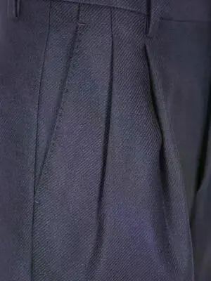 Tagliatore Pleated Wool Shorts