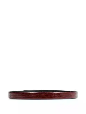 TOM FORD Printed Tejus Reversible Belt - Red