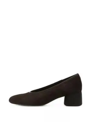VAGABOND SHOEMAKERS Livia Pony-hair Block-heel Pumps - Brown