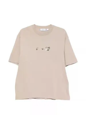 Off-White Spices Arrow Logo-print T-shirt - Neutrals
