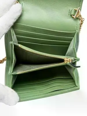 Gucci 2016-2026 Medium Calfskin Blondie Wallet On Chain Crossbody Bag - Green