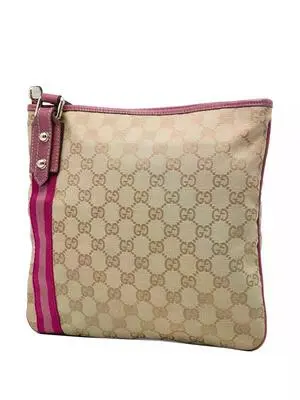 Gucci 2016-2026 Gg Canvas Jolicoeur Crossbody Bag - Neutrals