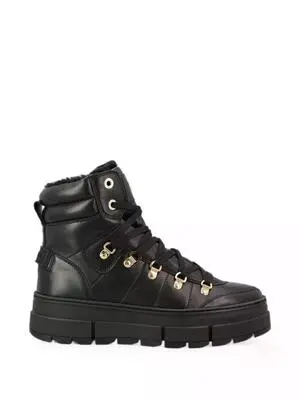 Bogner Leather Lace-up Ankle Boots