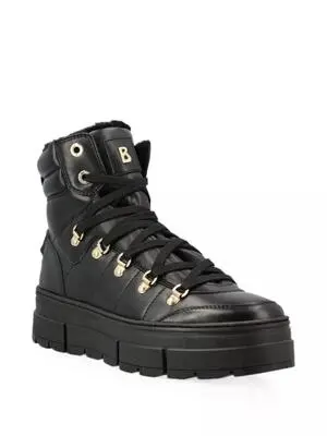 Bogner Leather Lace-up Ankle Boots