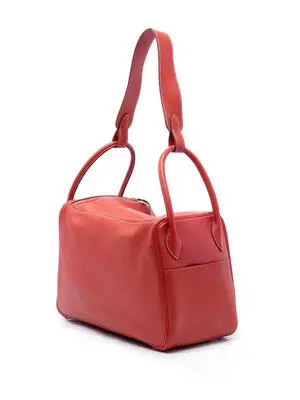 Hermès 2012 Swift Lindy 34 Satchel - Red