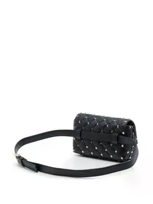 Valentino Garavani 2000-2017 Lambskin Rockstud Spike Belt Bag