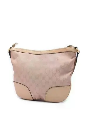 Gucci Gg Canvas Lovely Crossbody Bag - Pink