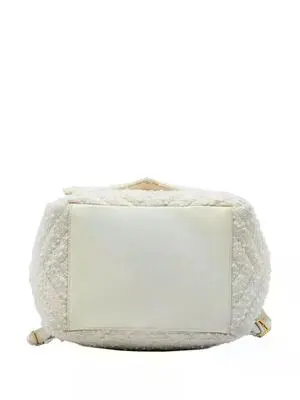 Saint Laurent 2021 Chevron Tweed Monogram Joe Backpack