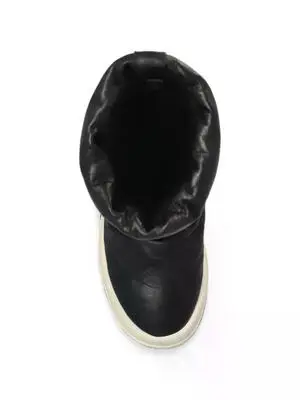 Rick Owens Mega Bumper Lunar Leather Ankle Boots