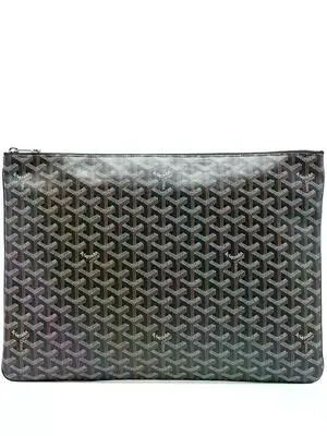 Goyard 2018 Goyardine Senat Gm Clutch Bag - Black