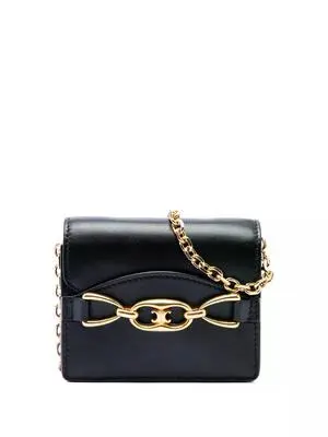 Celine 2020 Mini Smooth Calfskin Triomphe Maillon Wallet On Chain Crossbody Bag