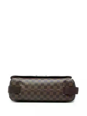 LOUIS VUITTON 2008 Damier Ebene Brooklyn Mm Crossbody Bag