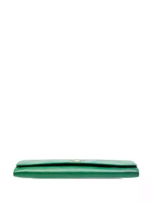 Prada 2013-2026 Saffiano Lux Wallet On Chain Crossbody Bag - Green