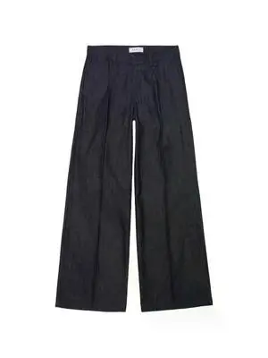 Edwin Haper Pleated Jeans - Blue