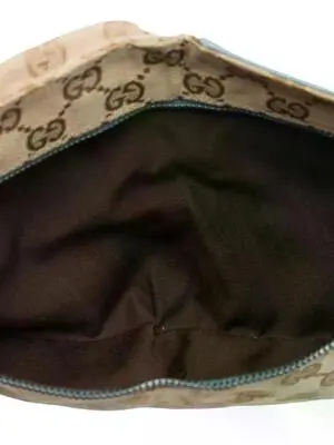 Gucci 2000-2015 Gg Canvas Web Double Pocket Belt Bag