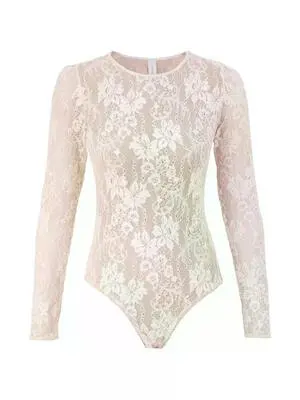 Zimmermann Lacebodysuit - Neutrals