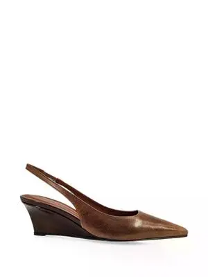 MADISON MAISON Loux Slingback Wedge Pumps
