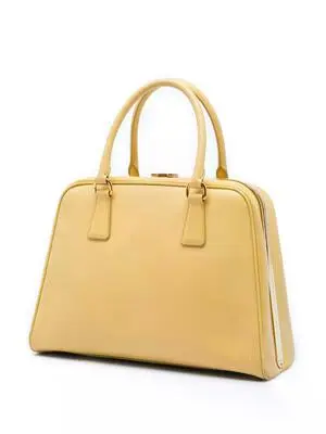 Prada 2013-2026 Saffiano Lux Pyramid Frame Handbag