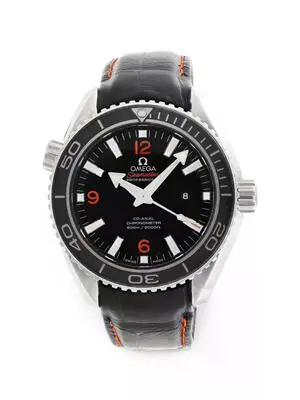 Omega Seamaster Planet Ocean Automatic Stainless Steel Watch - Black