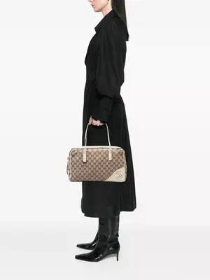 Gucci 2016-2026 Gg Canvas New Britt Shoulder Bag - Neutrals
