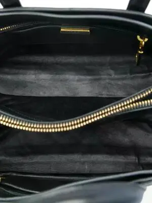 Prada 2010-2026 Saffiano Soft Triple Pocket Tote Satchel