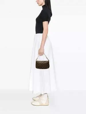 LOUIS VUITTON 2001 Monogram Pochette Accessoires Shoulder Bag