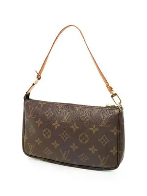 LOUIS VUITTON 2002 Monogram Pochette Accessoires Shoulder Bag
